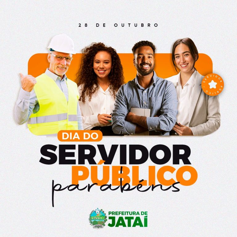 Feliz Dia do Servidor Público | Prefeitura de Jataí